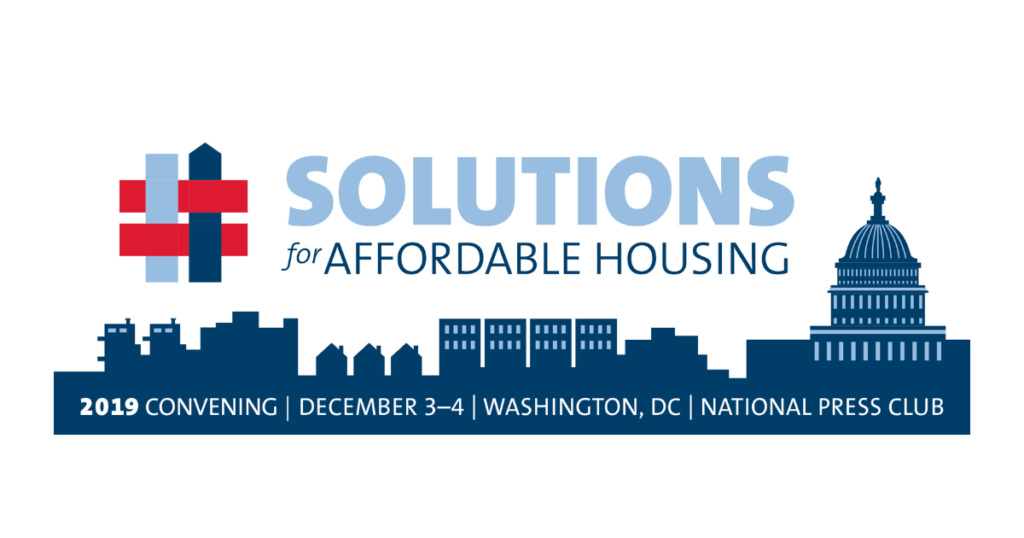 David Dworkin speech at Solutions for Affordable Housing 2019 ...