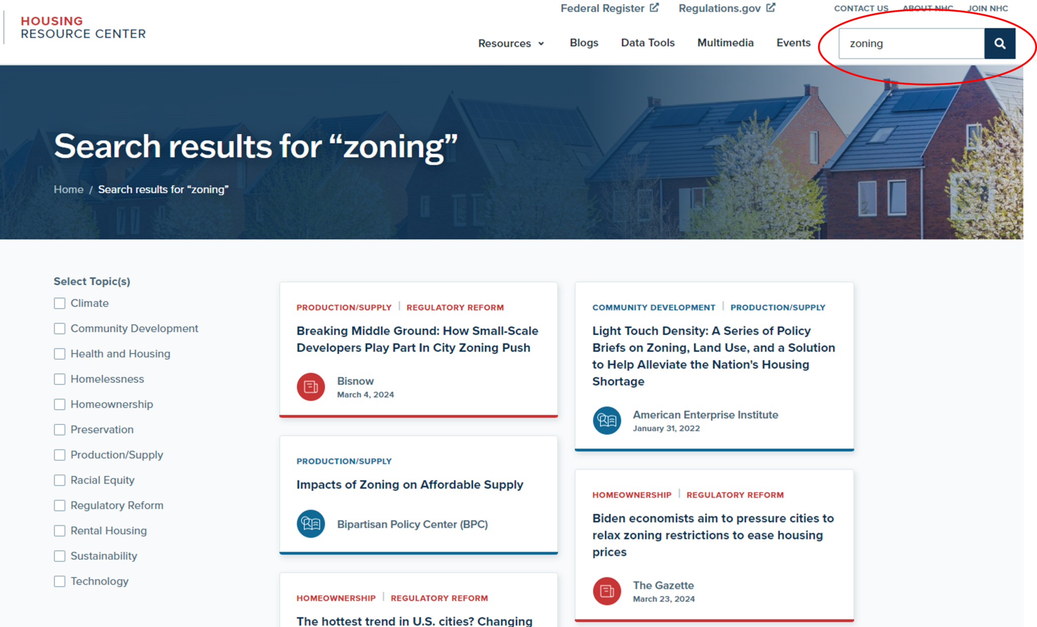 Explore NHC’s Housing Resource Center for up-to-date federal policy news and resources ...